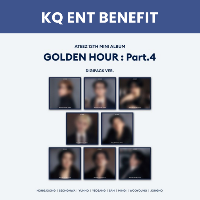 [Pre Order] ATEEZ - Golden Hour : Part.4 - Photobook - KQ Ent Benefit ...